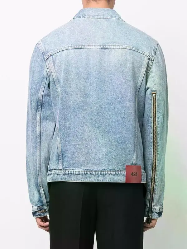 424 Bleached Denim Jacket
