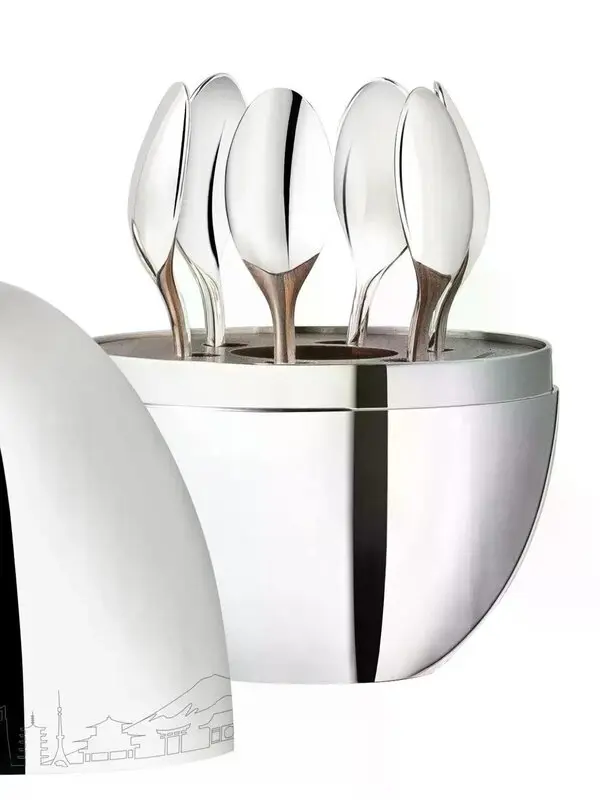 Christofle Mood Skyline Japan Espresso Spoon