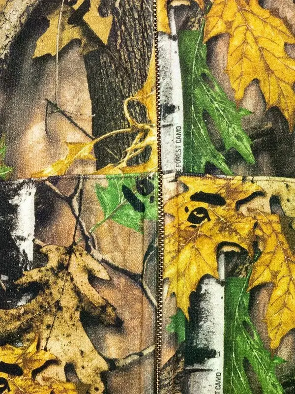 A BATHING APE Forest Camo Wide Full-zip Hoodie
