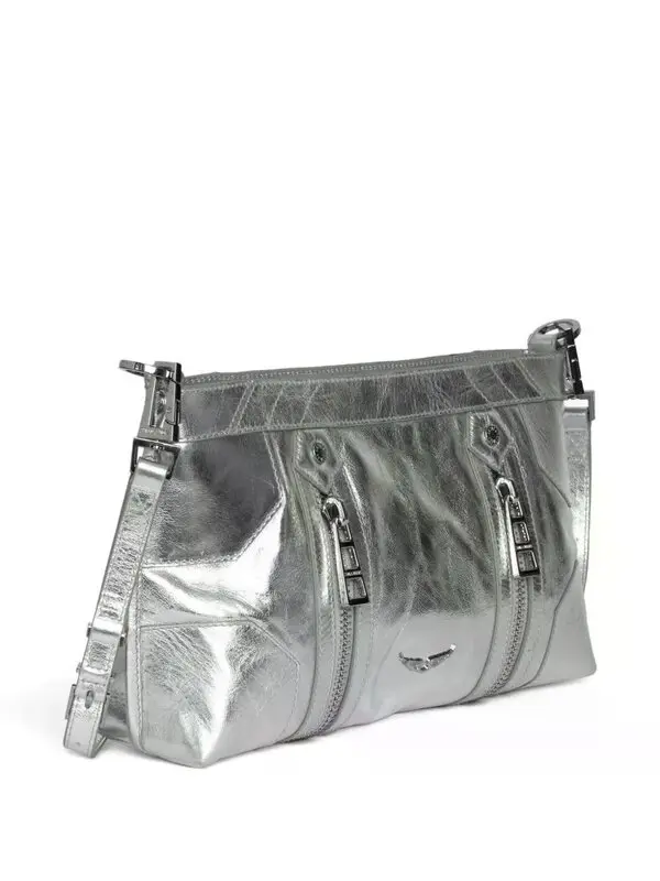Zadig&Voltaire Sunny Shoulder Bag - Silver