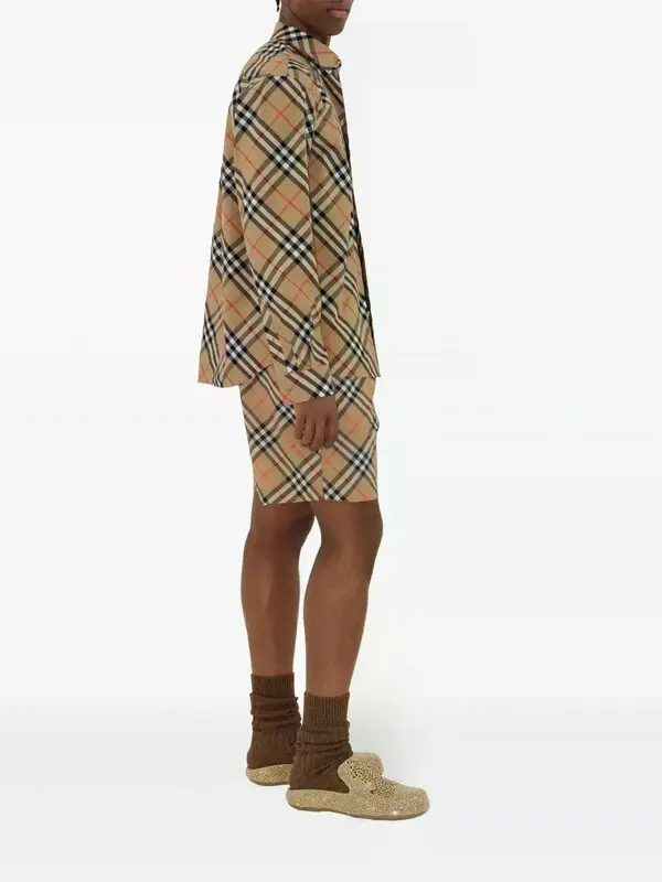 Burberry Check Cotton Shirt
