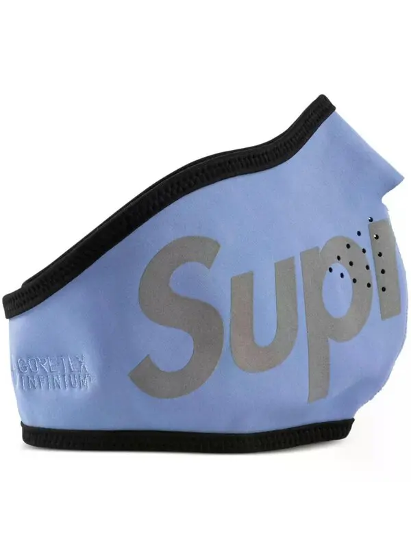 Supreme Logo Windstopper Face Mask - Blue