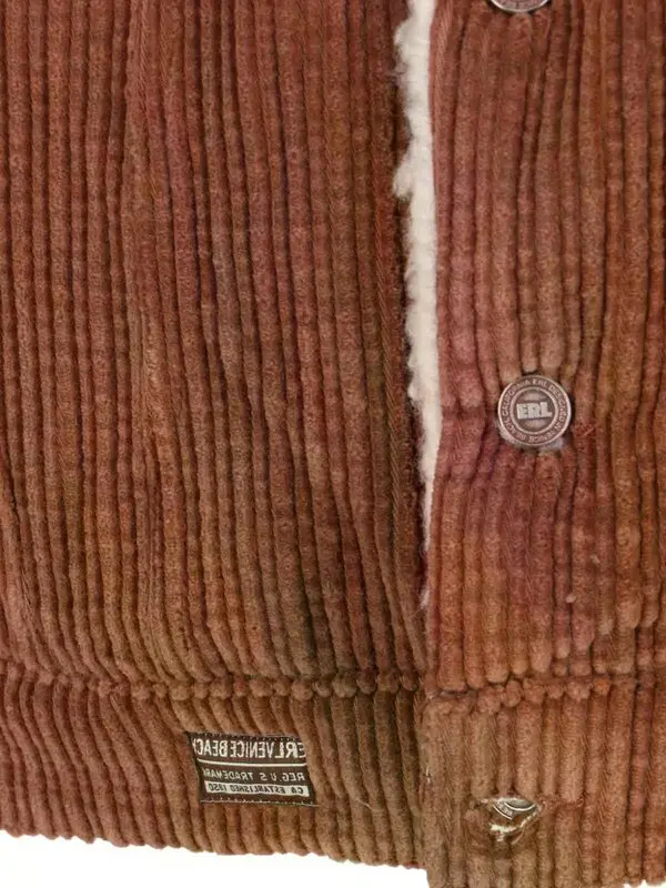 ERL Corduroy Shearling Lined Jacket