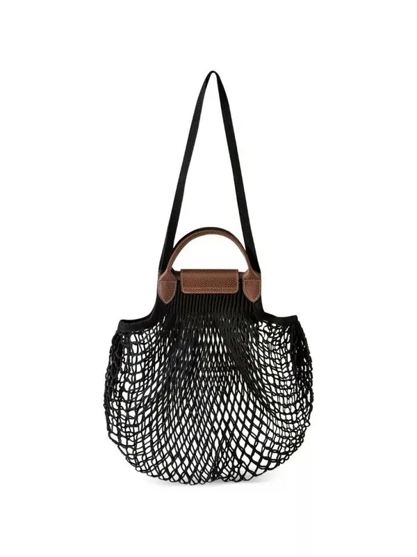 Longchamp Le Pliage Filet Tote Bag - Black
