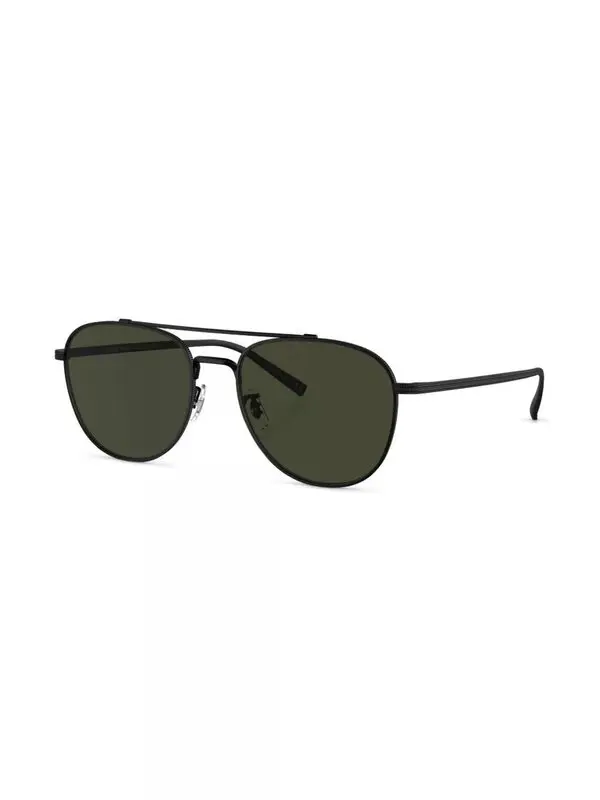 Oliver Spencer Rivetti Pilot-frame Sunglasses