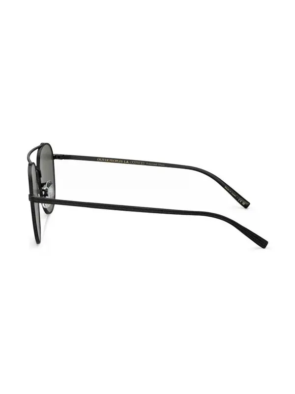 Oliver Spencer Rivetti Pilot-frame Sunglasses