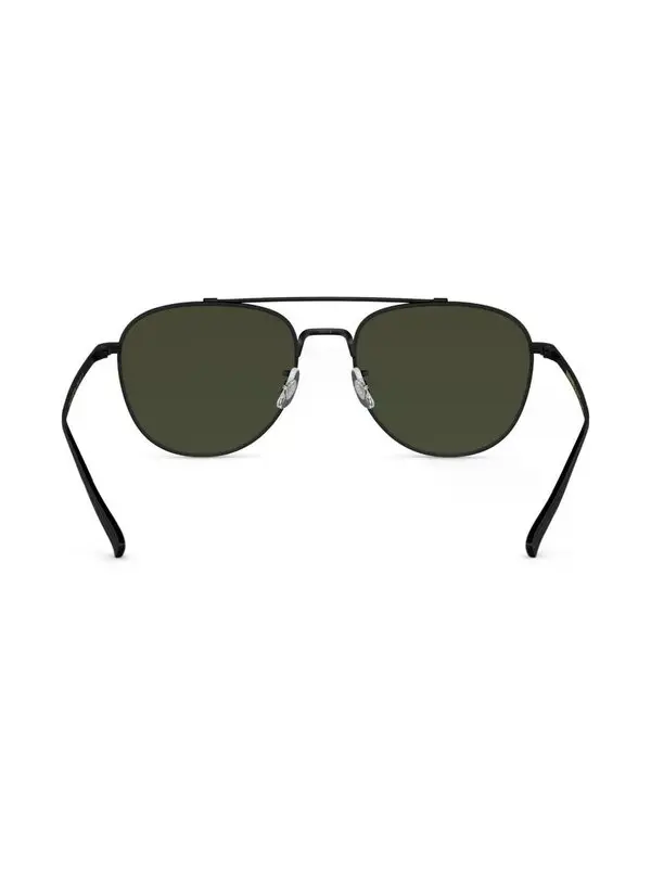Oliver Spencer Rivetti Pilot-frame Sunglasses