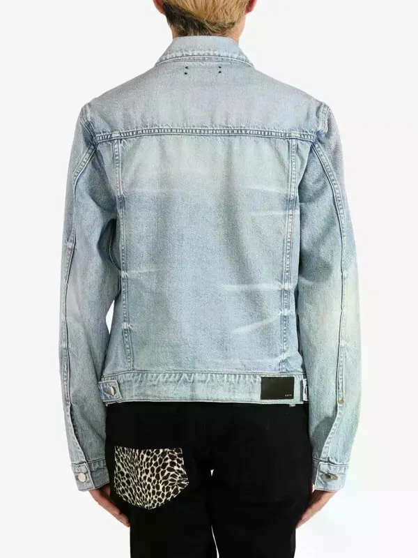Amiri Distressed Denim Jacket