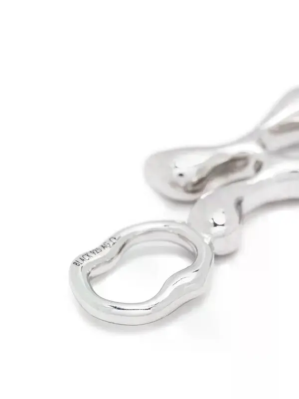 MARIA BLACK Sterling Fluorescent Letter H Charm - Silver