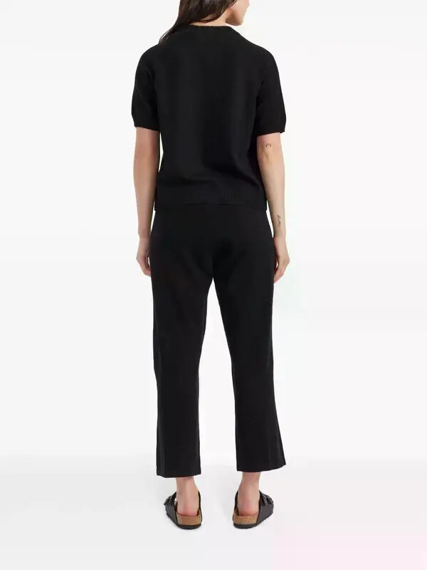 Chinti & Parker Wide-leg Cropped Trousers