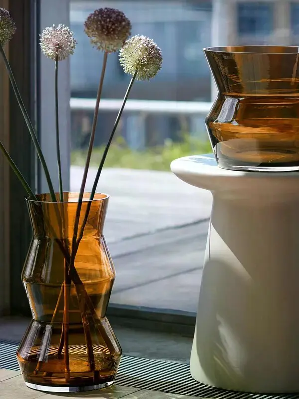 LSA INTERNATIONAL Sculpt Glass Vase
