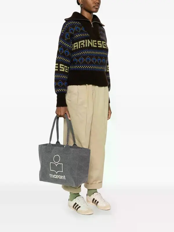Isabel Marant Étoile Yenky Zipped Tote Bag