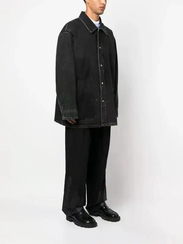 MAISON MARGIELA Single-breasted Denim Coat