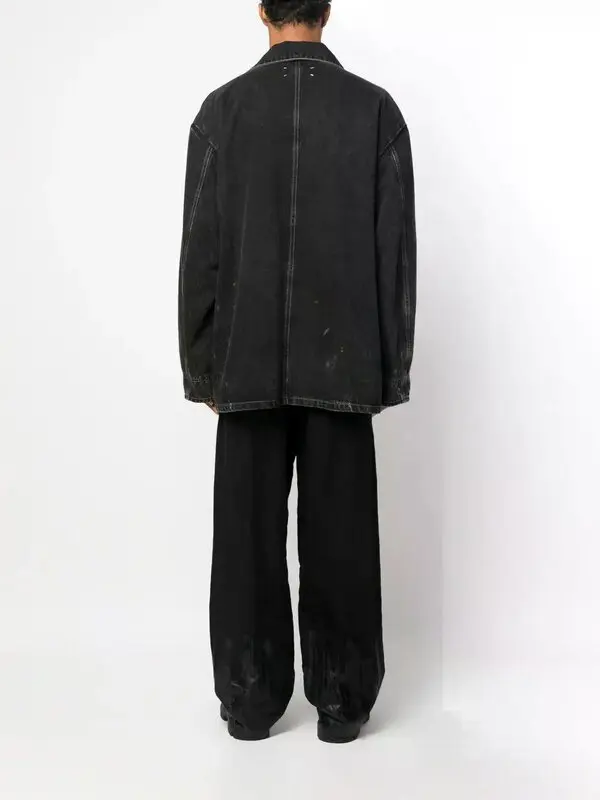 MAISON MARGIELA Single-breasted Denim Coat