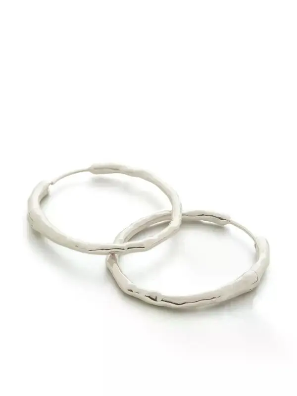 Monica Vinader Siren Muse Medium Hoop Earrings