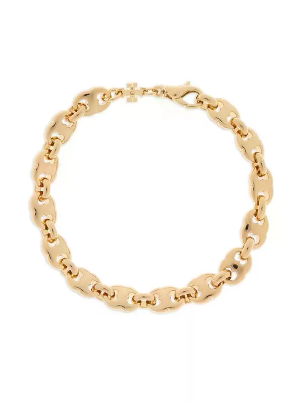 Tory Burch 18k- Plated Brass Gemini Link Bracelet - Gold