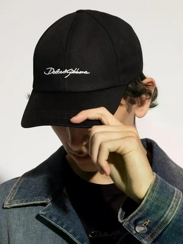 Dolce & Gabbana Logo-embroidered Baseball Cap