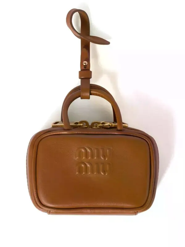 Miu Miu Leather Trick - Brown