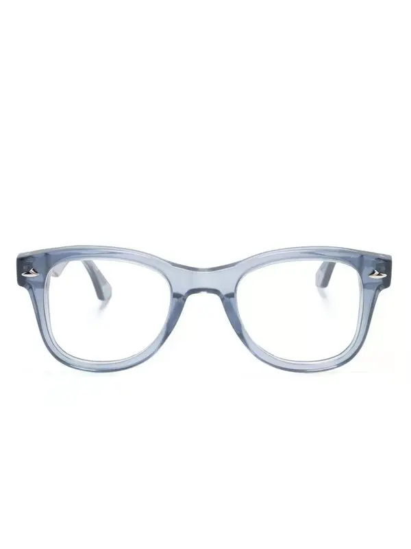 SESTINI EYEWEAR Wayfarer-frame Glasses - Blue