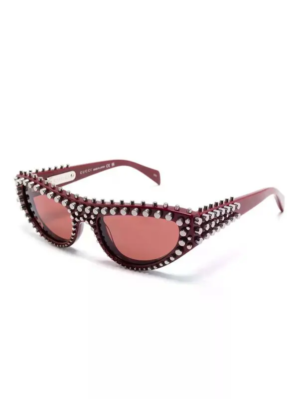 Gucci Embellished Cat Eye Sunglasses