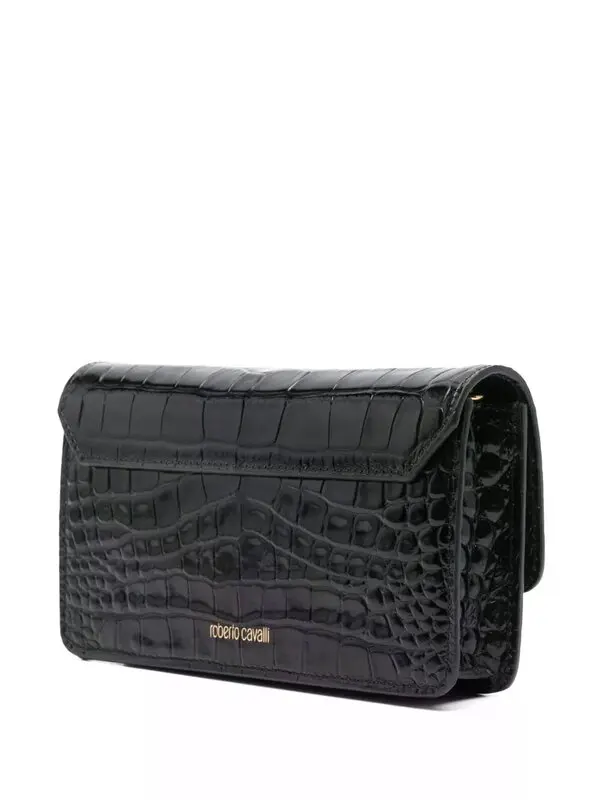 Roberto Cavalli Tiger Plaque Cross Body Bag