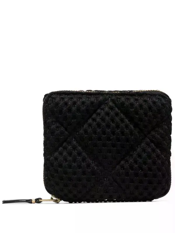 Comme Des Garçons Fat Tortoise Zip-around Wallet - Black