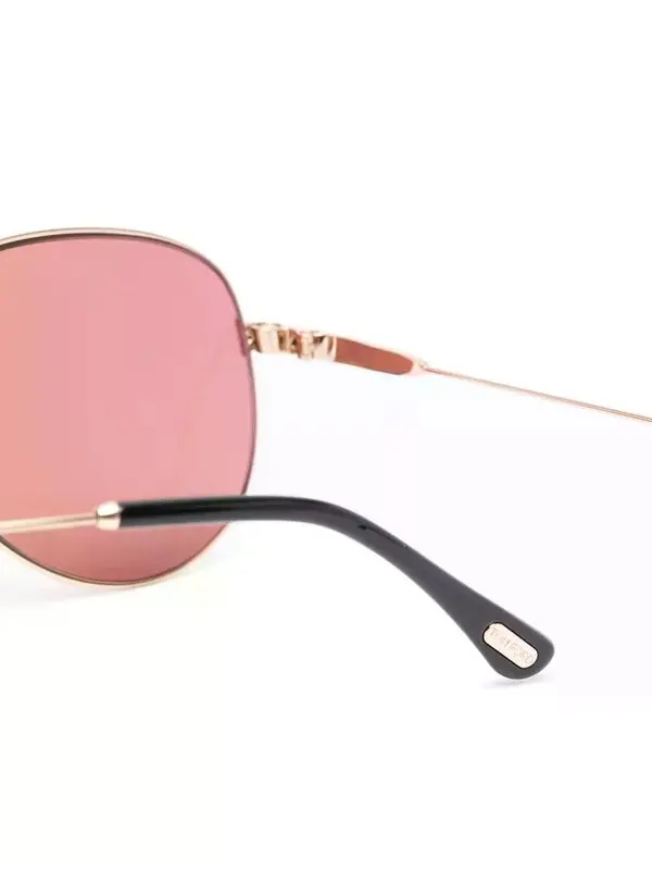 TOM FORD Aviator Frame Sunglasses