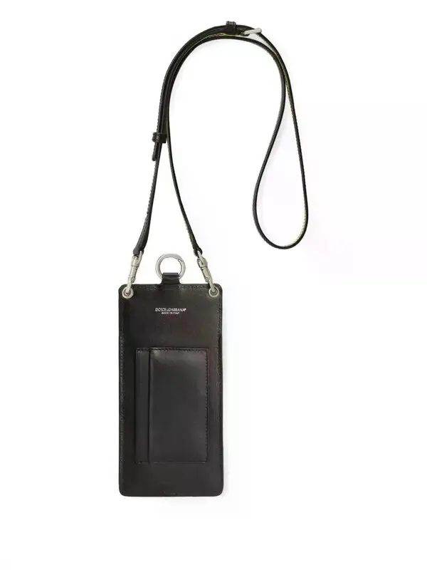 Dolce & Gabbana Dauphine Leopard-print Phone Holder