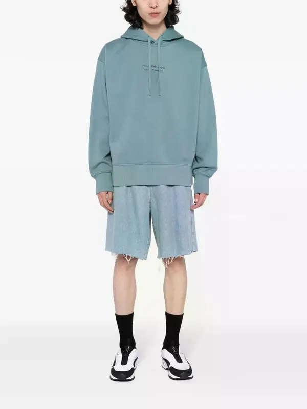 Calvin Klein Logo-print Drawstring Hoodie