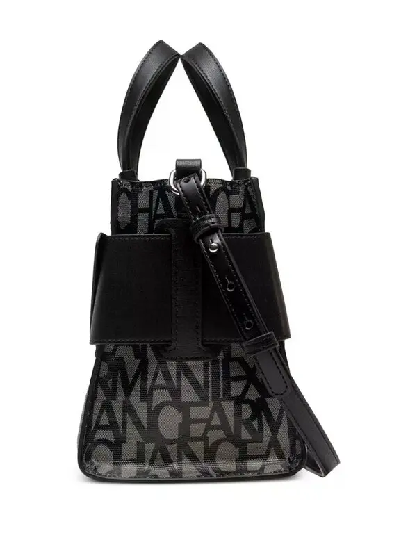 Armani Exchange Logo Plaque Tote Bag
