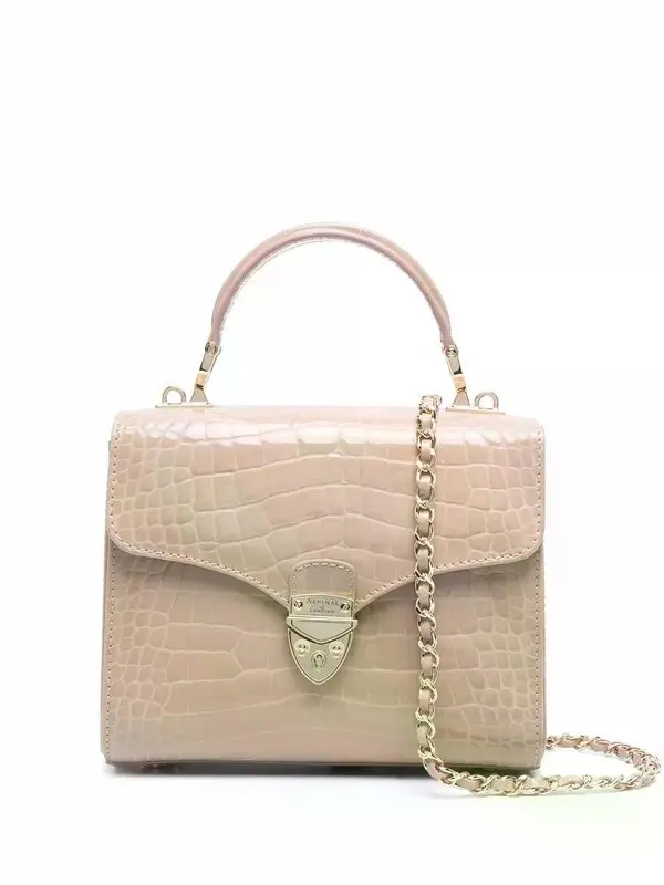 ASPINAL OF LONDON Mayfair Top-handle Bag - Neutrals