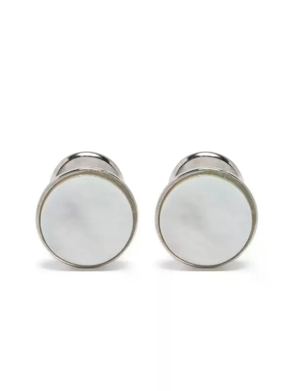 FURSAC Engraved-logo Detail Cufflinks - Silver