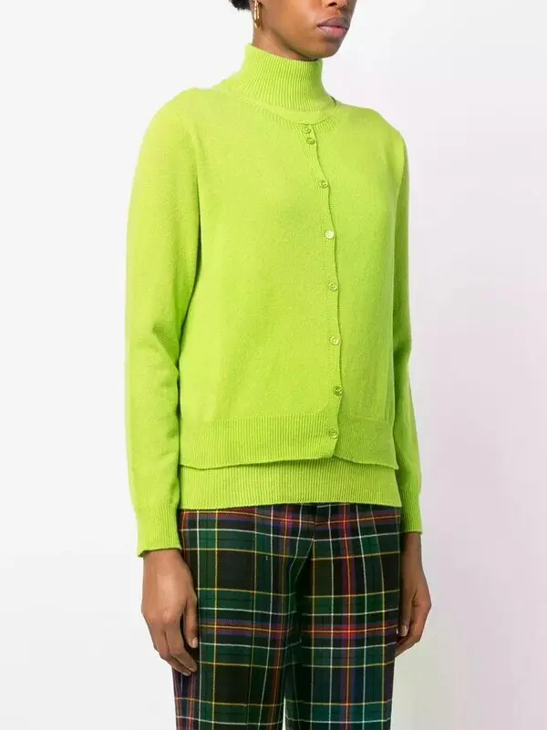 VANISE Button-up Knitted Cardigan Set