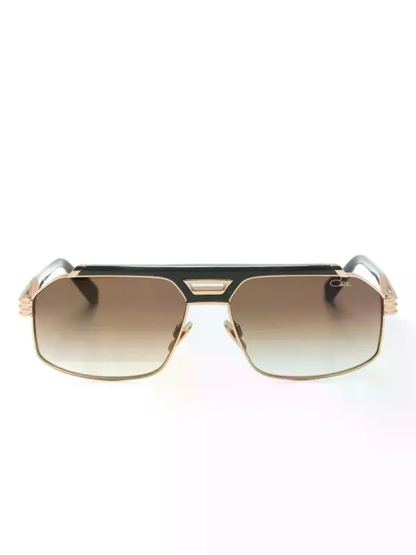 Cazal 9109 Pilot-frame Sunglasses - Gold