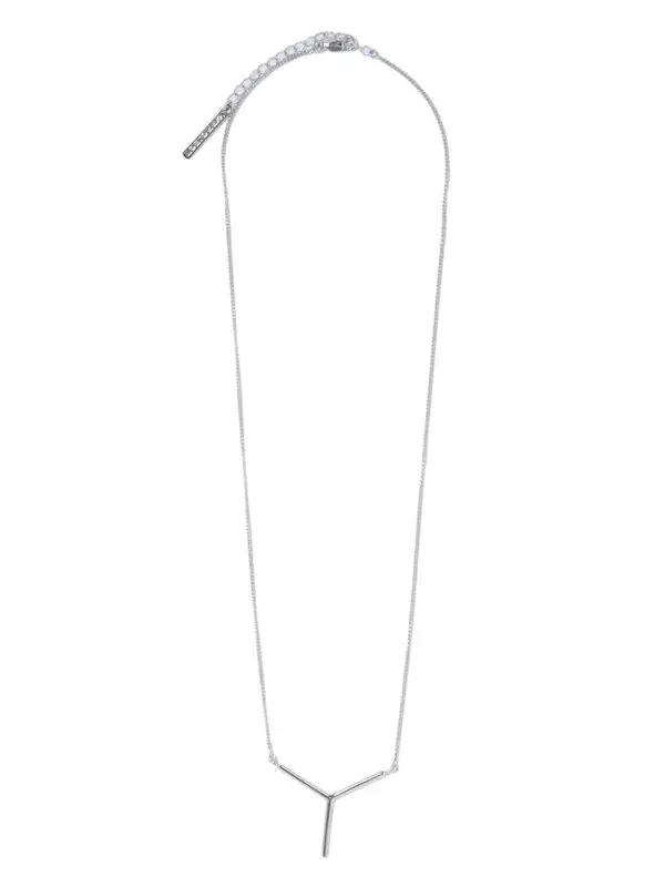 Y/project Tone Pendant Necklace - Silver