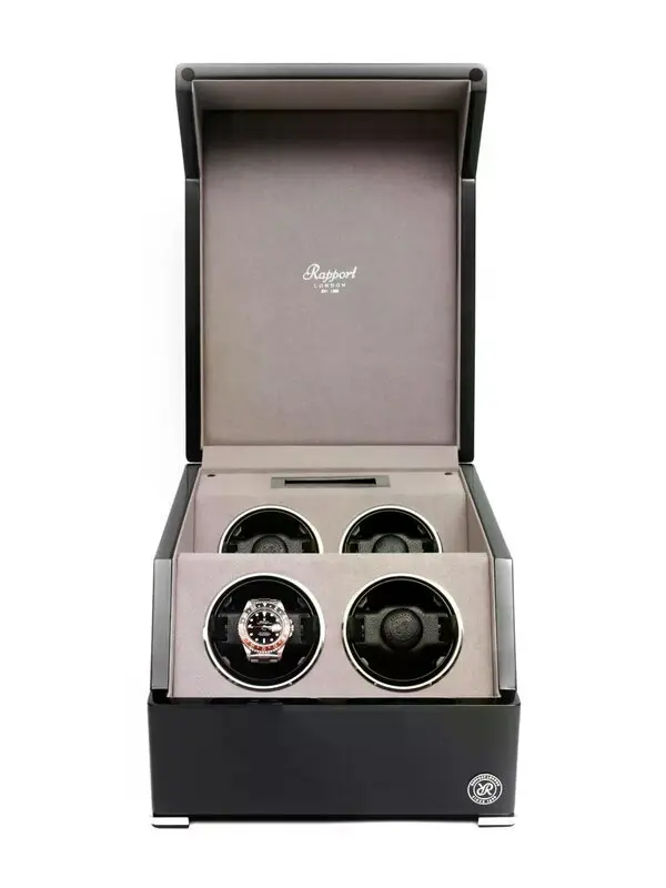 RAPPORT LONDON Perpetua Quad Watch Winder - Black