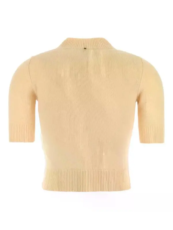 Sportmax Short Sleeve Knit Top