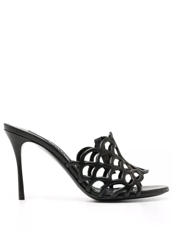 SERGIO ROSSI 90mm Stiletto Heel Sandals
