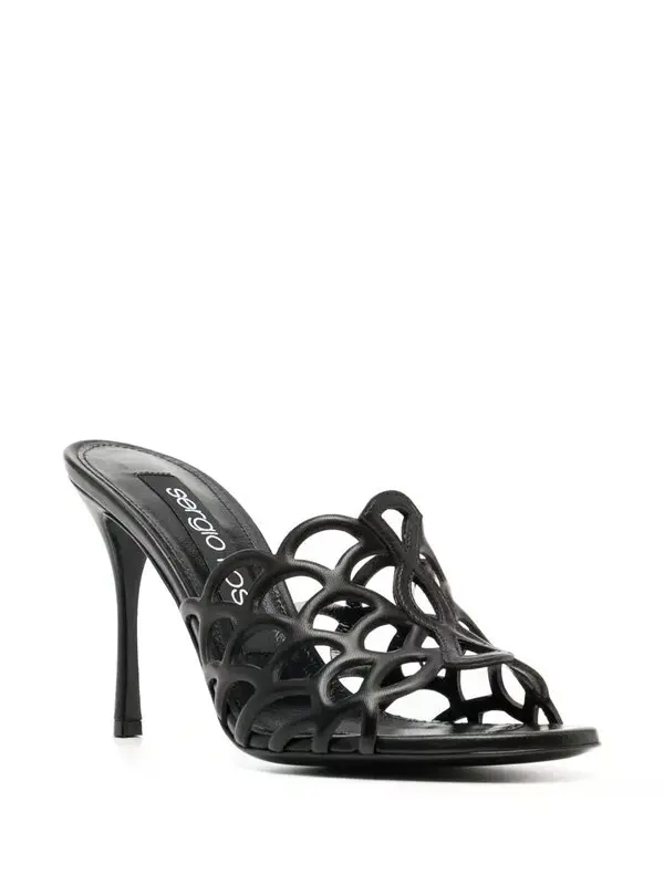 SERGIO ROSSI 90mm Stiletto Heel Sandals