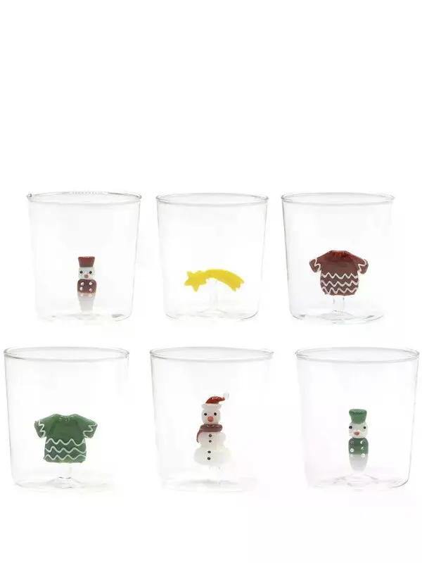 CU I SEEYOU Christmas 3d-detailing Glasses - Neutrals