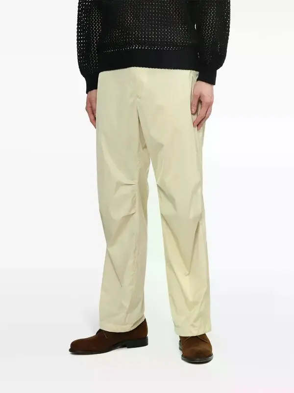 Auralee Straight-leg Satin Trousers