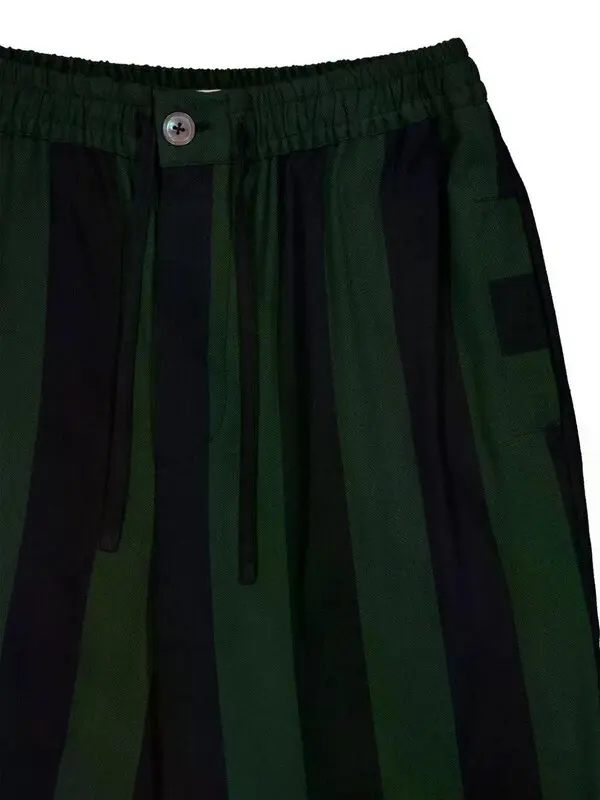 MARRAKSHI LIFE Striped Cotton Trousers