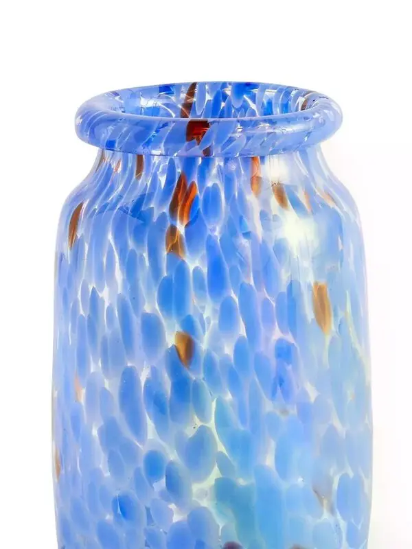 HAY Splash Abstract-print Vase - Blue