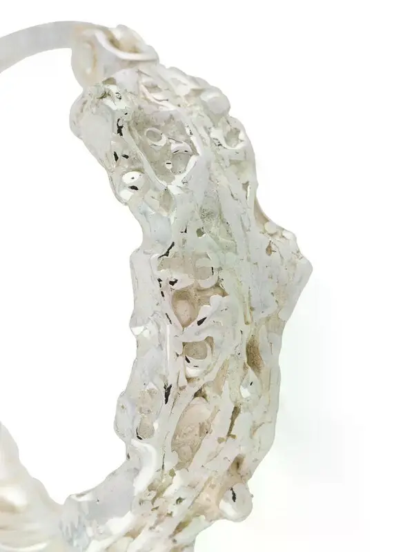 LOVENESS LEE Small Rebutia Hoop Earrings - Silver