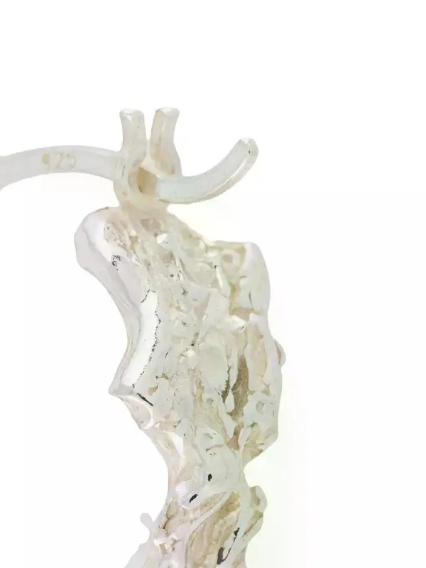 LOVENESS LEE Small Rebutia Hoop Earrings - Silver