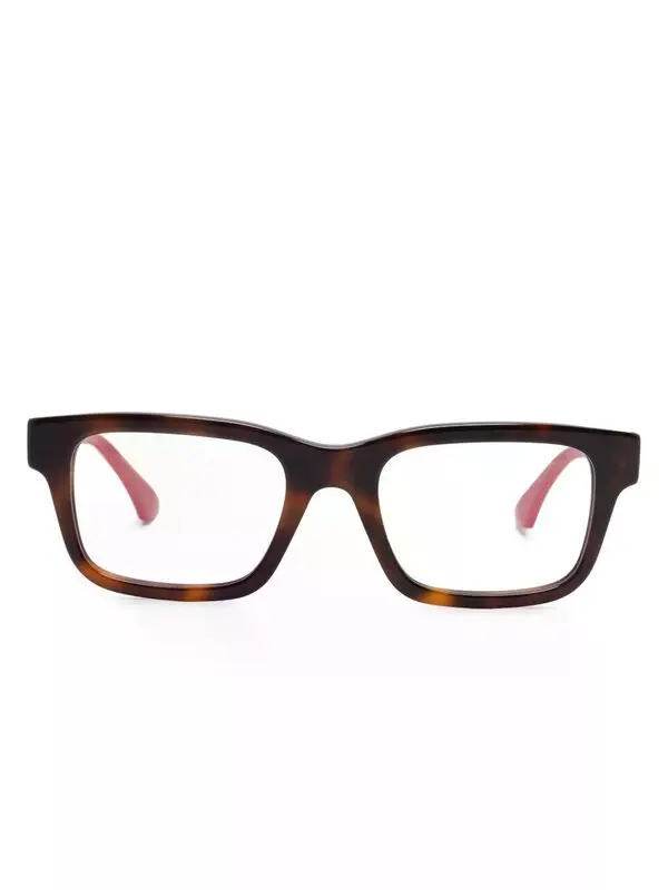Gucci Square-frame Glasses - Brown