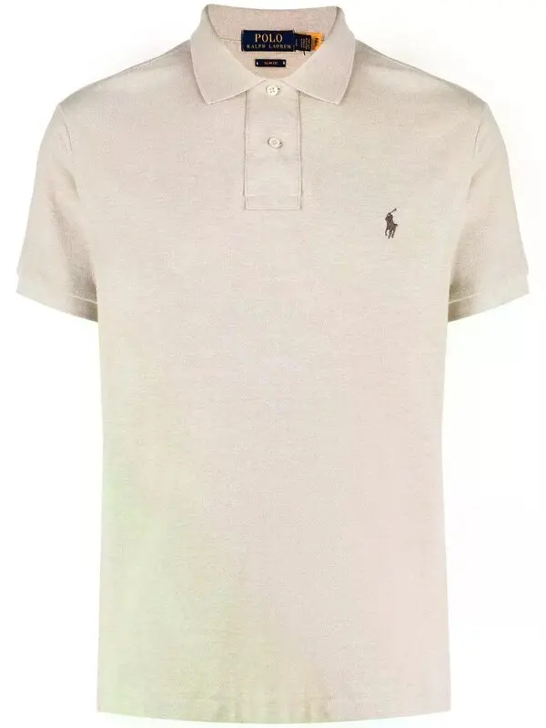 Polo Ralph Lauren Logo-embellished Polo Shirt - Neutrals