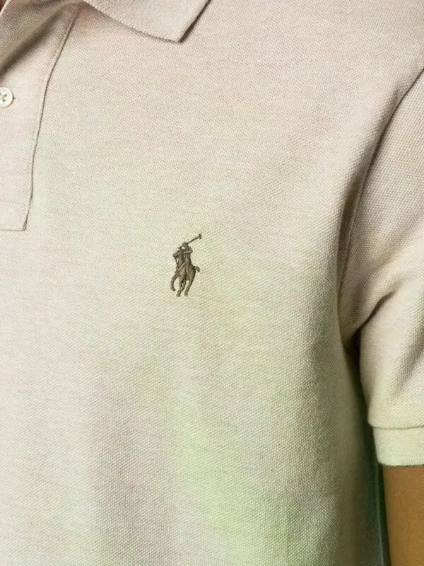 Polo Ralph Lauren Logo-embellished Polo Shirt - Neutrals