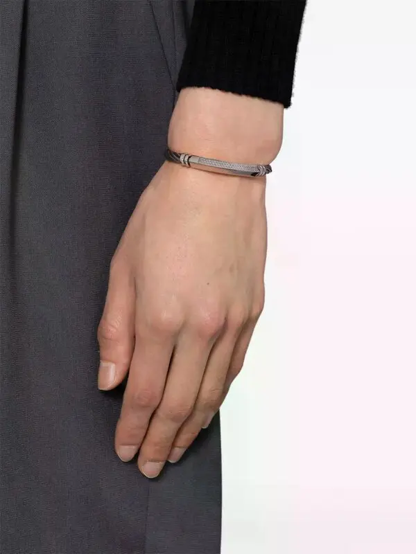 CHARRIOL Tone Pavé Setting Circular Design Bracelet - Silver