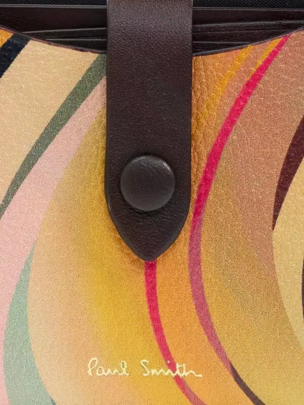 Paul Smith Dusky Swirl-print Card Holder